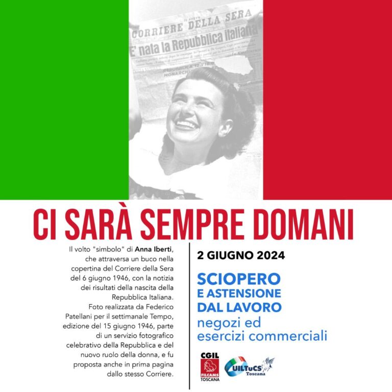 2 Giugno Festa della Repubblica: SCIOPERO E ASTENSIONE dal LAVORO ...