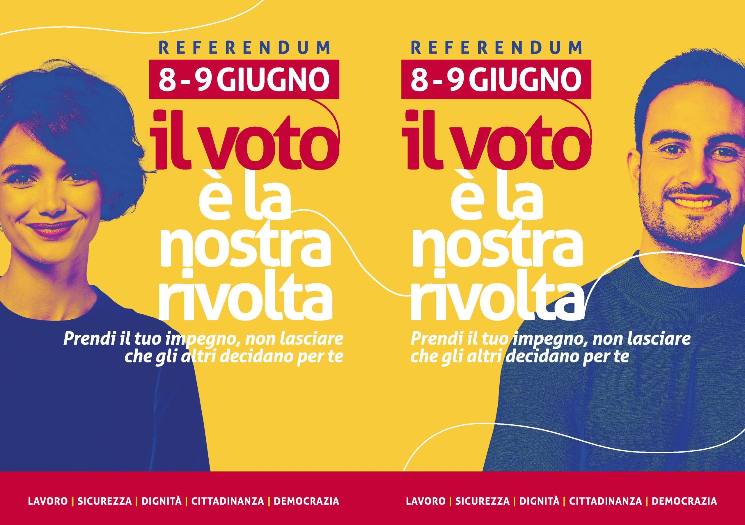 REFERENDUM 8-9 GIUGNO: il voto è la nostra rivolta - Il pieghevole, su ...